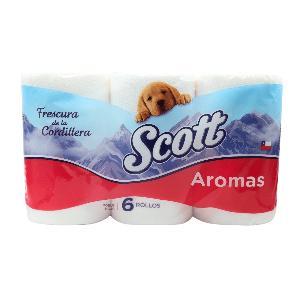 Papel Higiénico Scott Aromas Doble Hoja 6 Rollos: Suavidad Y Frescura 🧻 ...